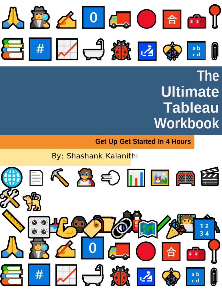 The Ultimate Tableau Workbook v0.4 - Compressed | PDF | Databases | Microsoft Excel