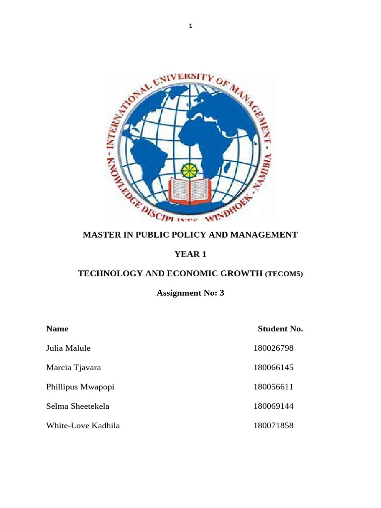 Technology and Economic Growth Three-2 - 4885 | PDF | Production ...