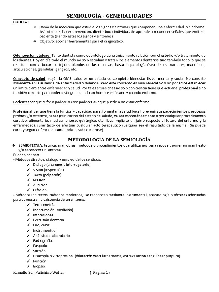 Apunte Ramallo Semio | PDF | Anemia | Historial médico