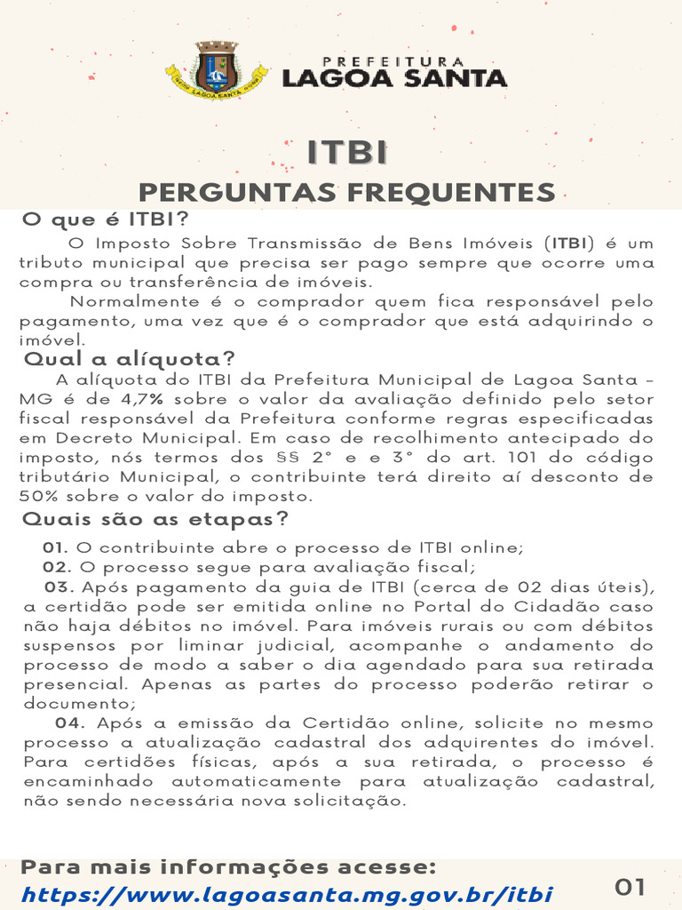 Cartilha - ITBI - Pblico Geral v2.2 | PDF | Impostos