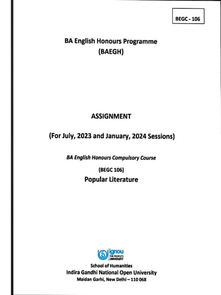 Begc 106 | PDF