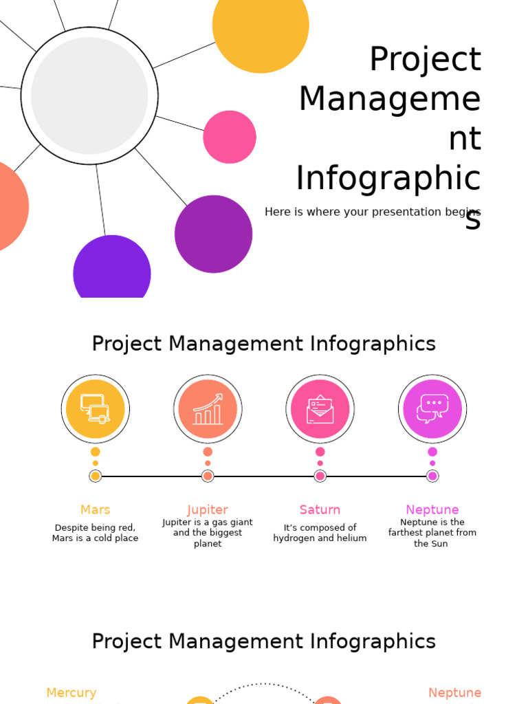 Project Management Infographics by Slidesgo | PDF | Planets | Planets ...