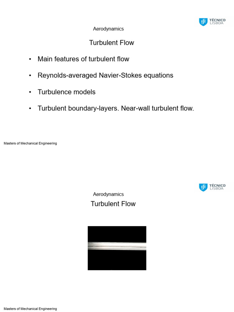 Lecture 5 | PDF | Fluid Dynamics | Turbulence