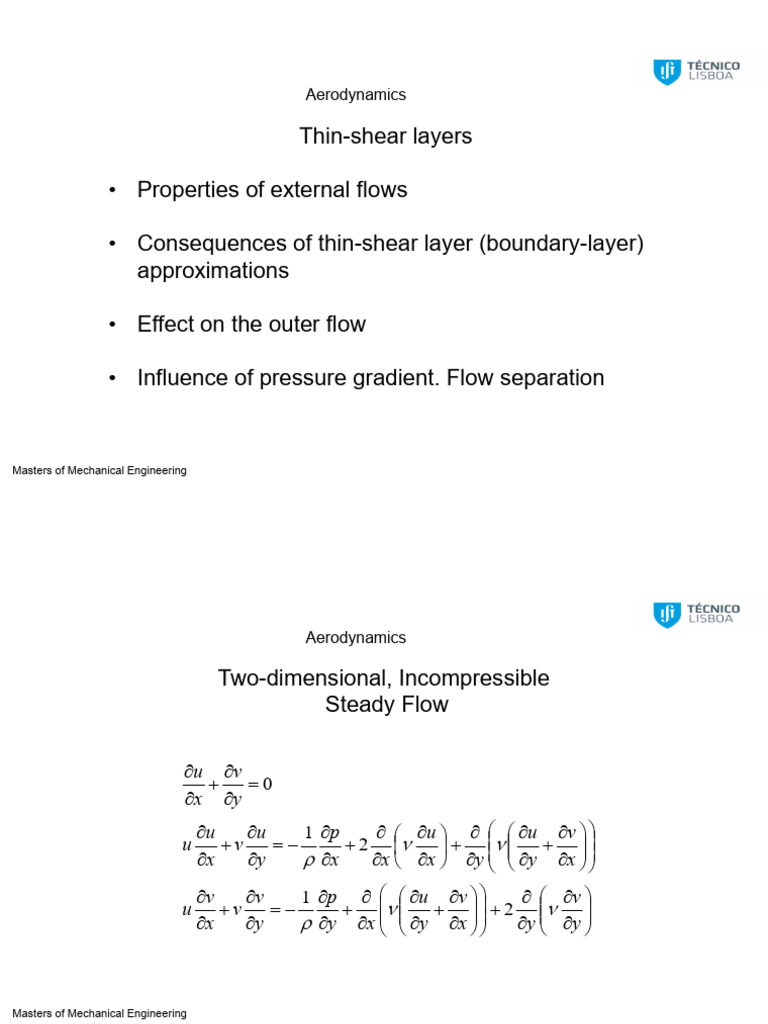 Lecture3 | PDF | Boundary Layer | Fluid Dynamics Lecture3 | PDF | Boundary Layer | Fluid Dynamics