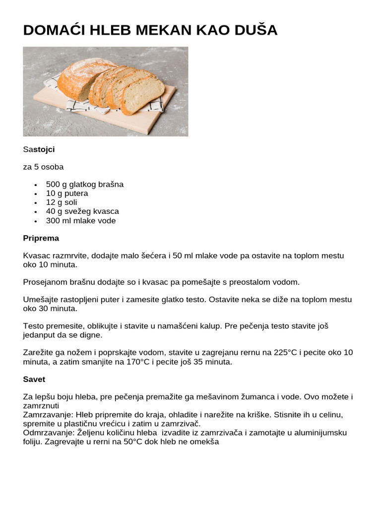 Recepti | PDF