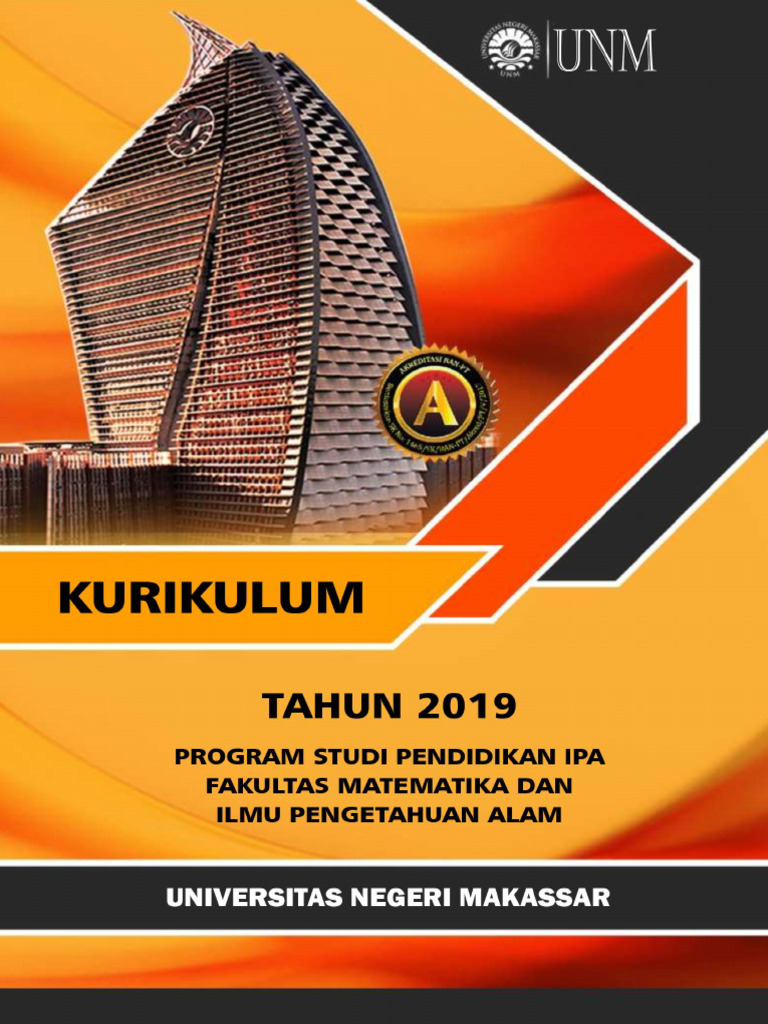 Kurikulum Pendidikan IPA UNM 2019 | PDF