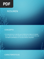 Partes de Un Resumen | PDF | Información