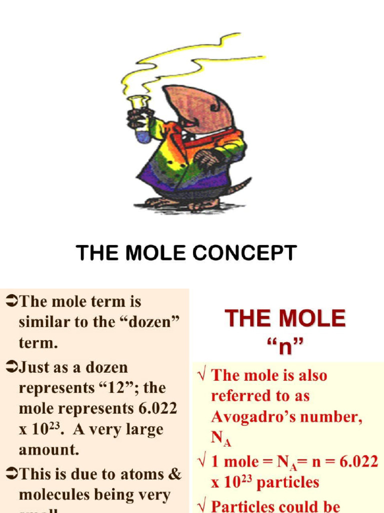 Science9 Mole Concept | PDF