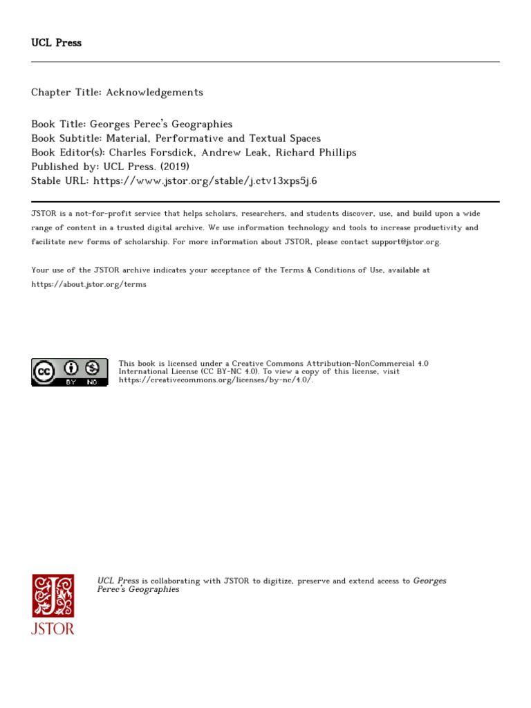 Acknowledgements 2019 | PDF