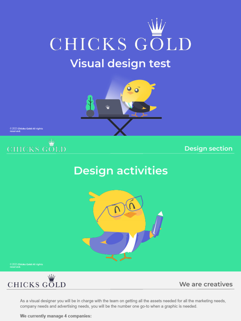 Visual Designers Test CG | PDF | Graphics | Design