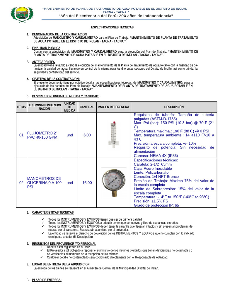 E.T - Manometro y Caudalimetro | PDF