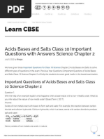 Colour Compound Class 10 Chemistry | PDF