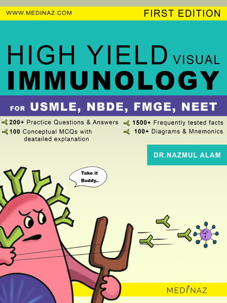 Medinaz High-Yield Visual Immunology | PDF | Lymph Node | Toll Like Receptor