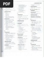 ENGLISH FILE A1-A2 - Four Editicion - WORKBOOK ANSWER KEY | PDF