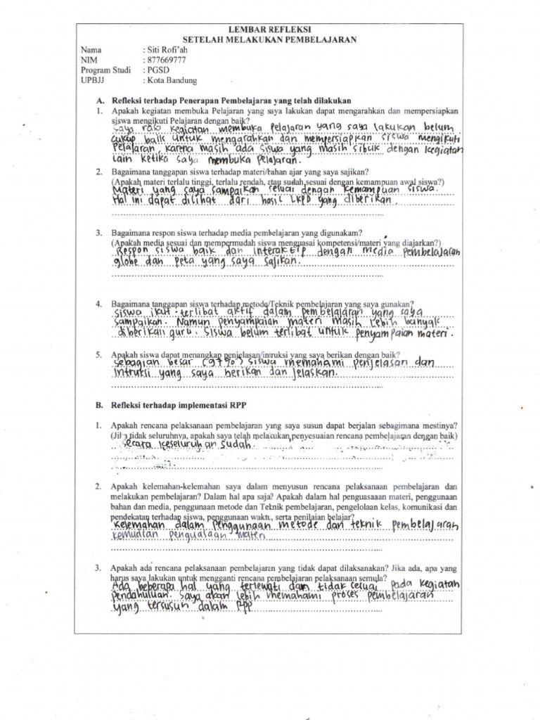 refleksi RPP 4_rotated | PDF