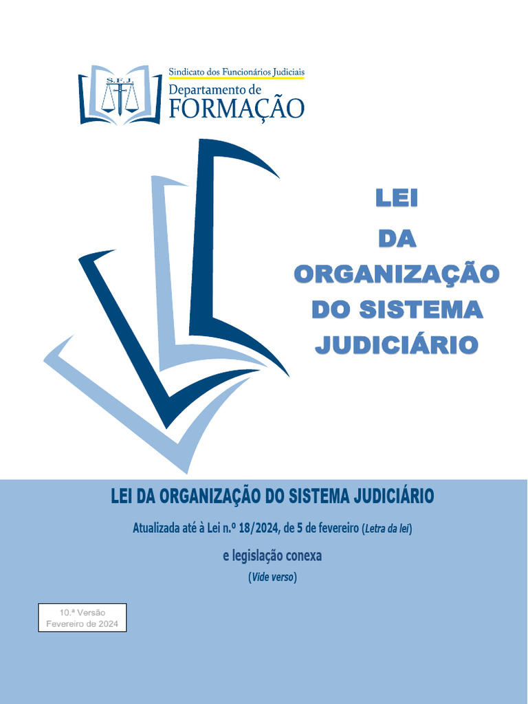Lei da Organização do Sistema Judiciário | PDF | Advogado | Juiz