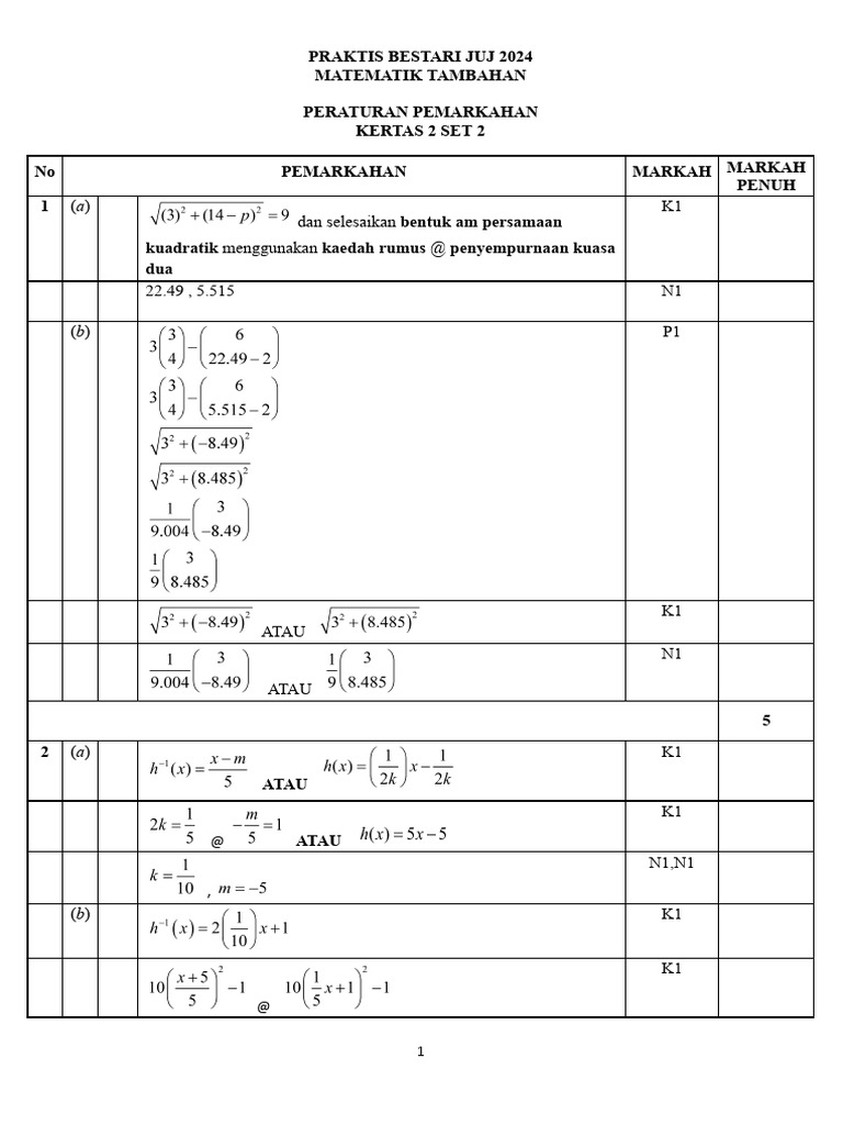(Cikgujep - Com) MS JUJ K2 2024 (Set 2) | PDF
