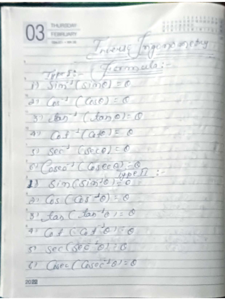 Class Note | PDF