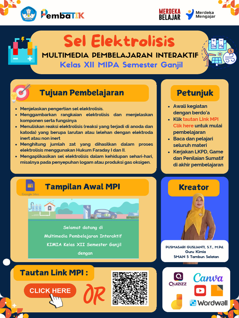 Komponen Sel Elektrolisis dalam Kimia | PDF