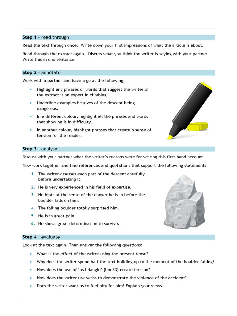 Analyzing "Between a Rock and a Hard Place" | PDF