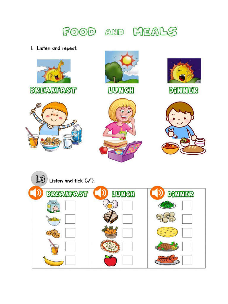 Break Lunch Dinner | PDF
