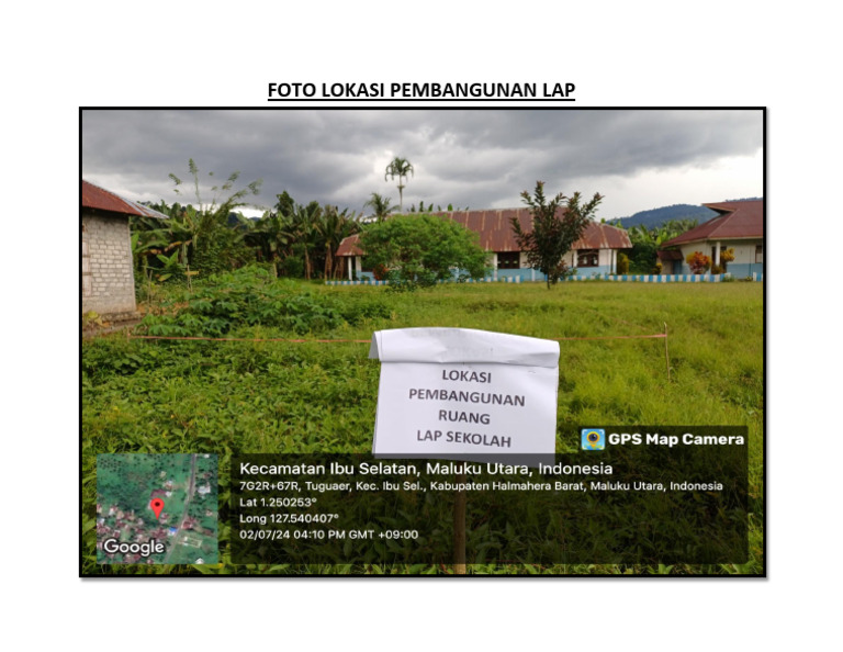 Foto Lokasi Pembangunan Lap | PDF