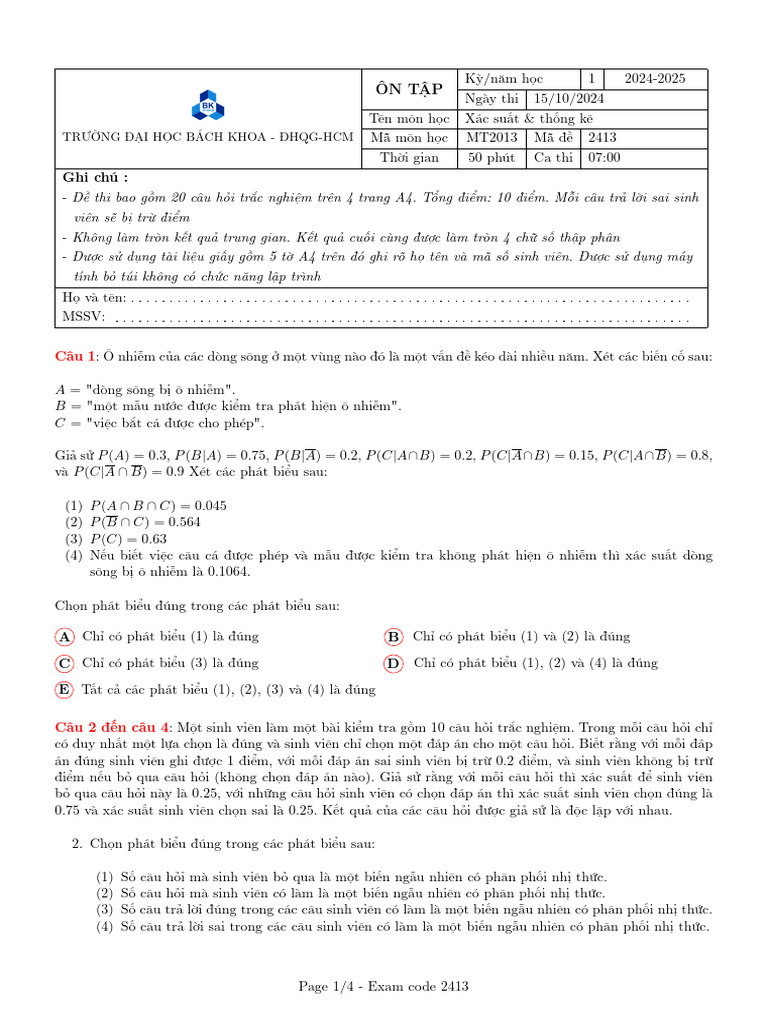 De - On - Tap - 3 XSTK | PDF
