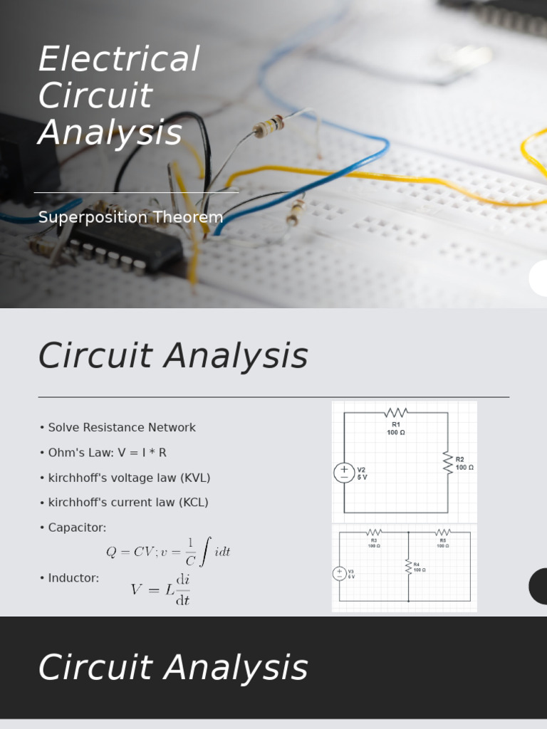 Superposition Theorm | PDF | Electrical Network | Network Analysis (Electrical Circuits)
