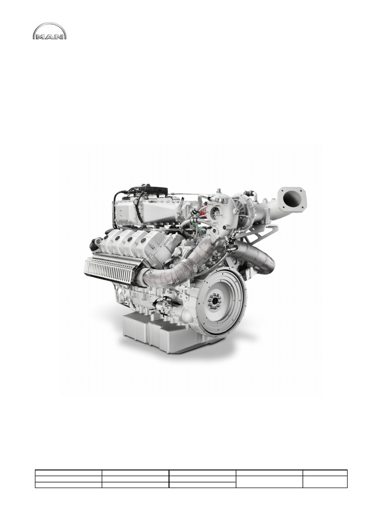 04 - Data-Shees Motore MAN | PDF | Engines | Combustion