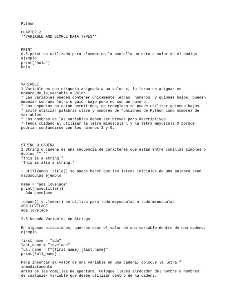 Python Pdf Python Lenguaje De Programación Programación De 7762