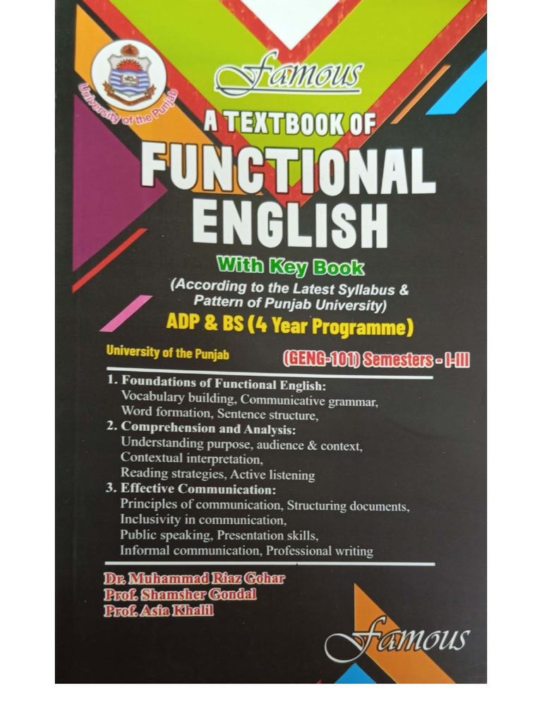 Functional English 101 PDF Download | PDF