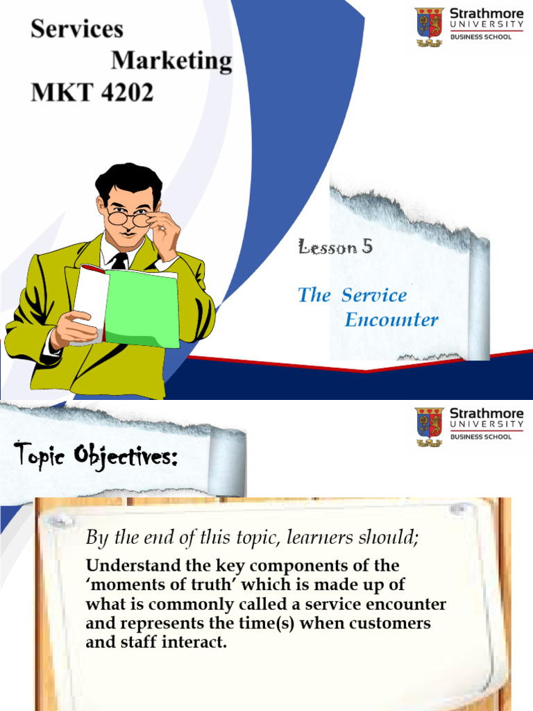 Understanding Service Encounters in Marketing | PDF | Business