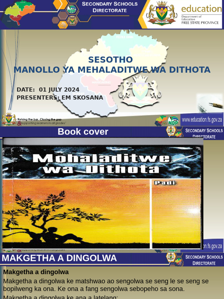 Manollo Ya Mehaladitwe Ya Dithota | PDF