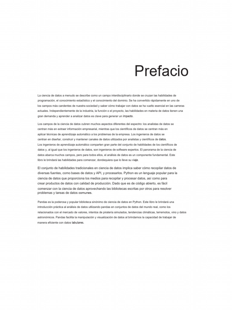 Sección 1 - Getting Started With Panda | PDF | Ciencia de datos ...