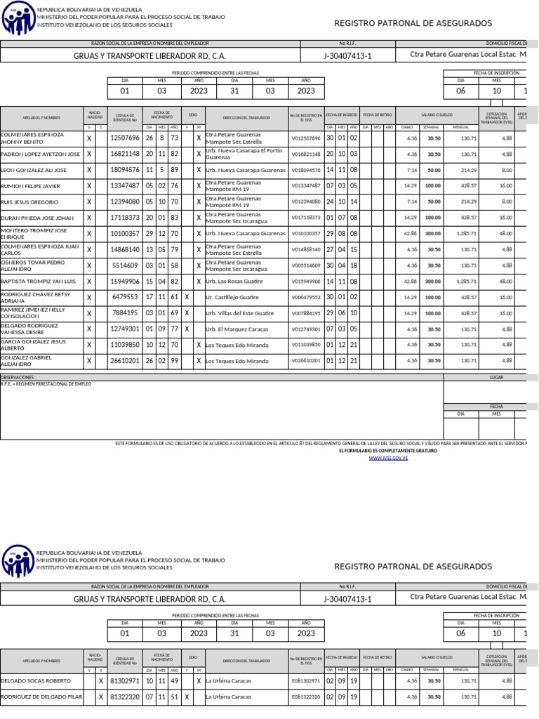 Forma 13-12 Ivss | PDF