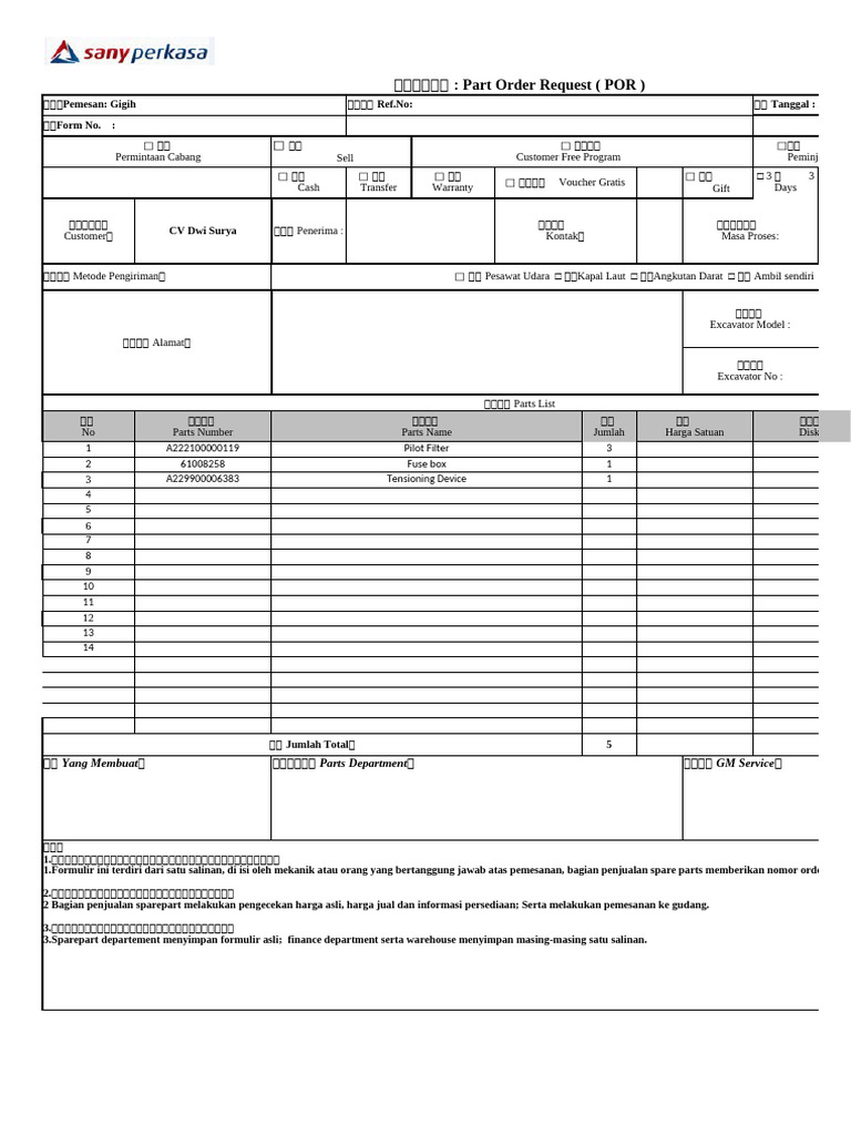 365.POR.I.pbn. Part Req Dwi Surya | PDF