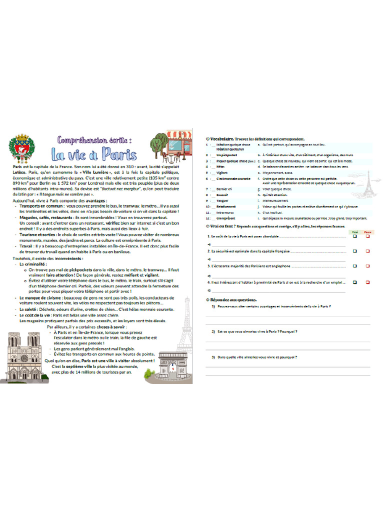 La-vie-a-Paris | PDF