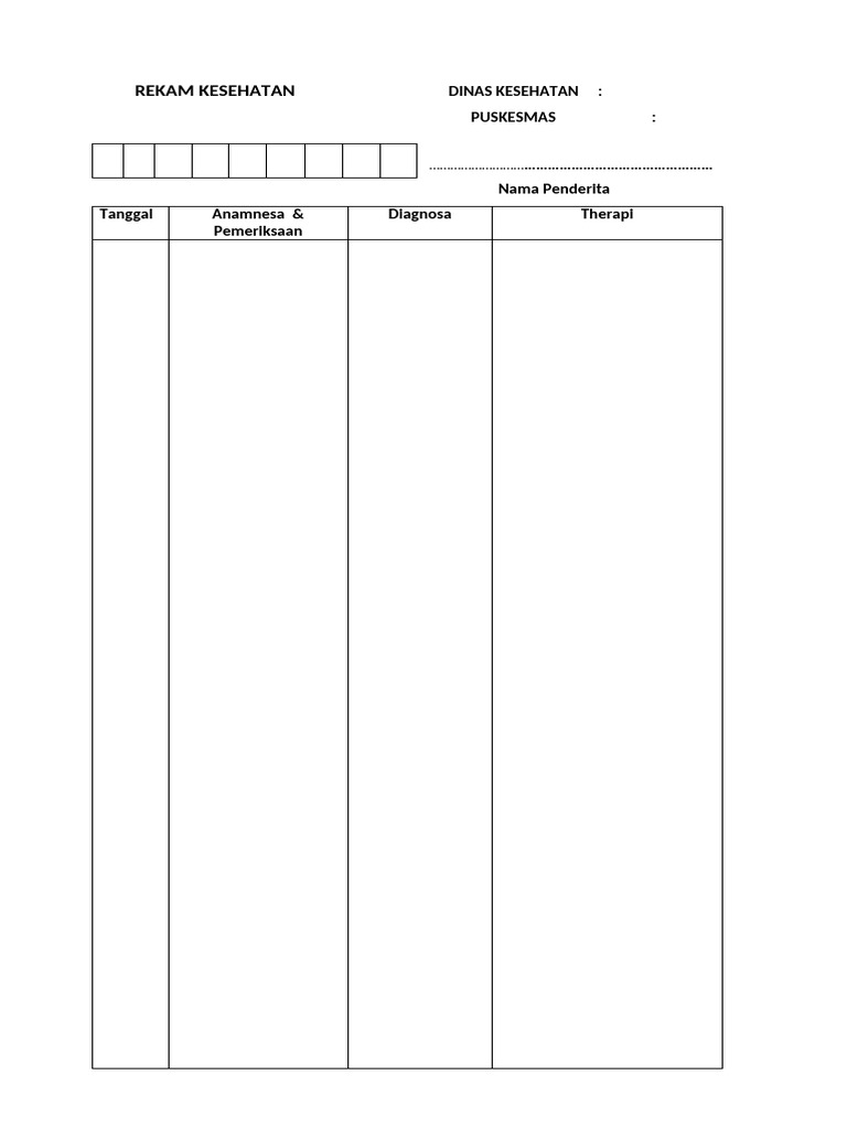 Rekam Medik | PDF