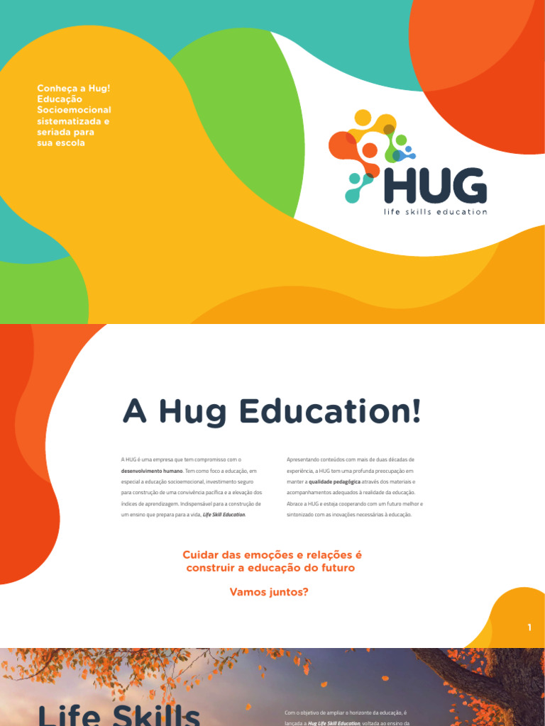 HUG - Life Skills Education - Portfólio Digital | PDF | Pedagogia | Emoções