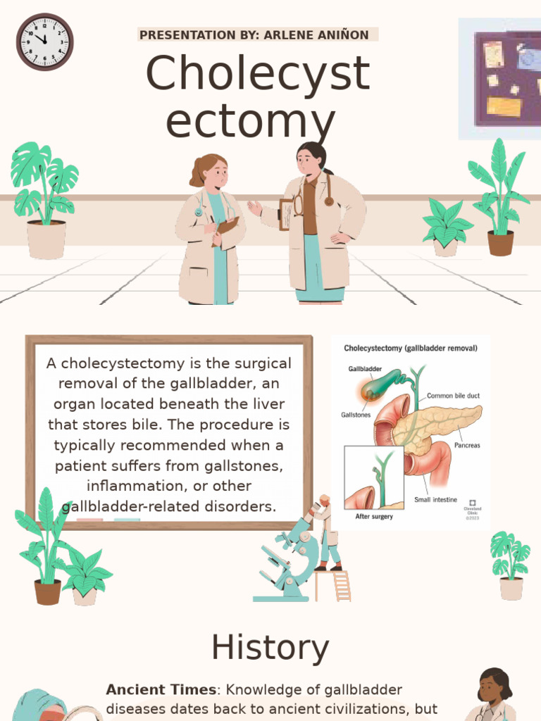 Cholecystectomy: Surgical Overview & Techniques | PDF | Gallbladder ...