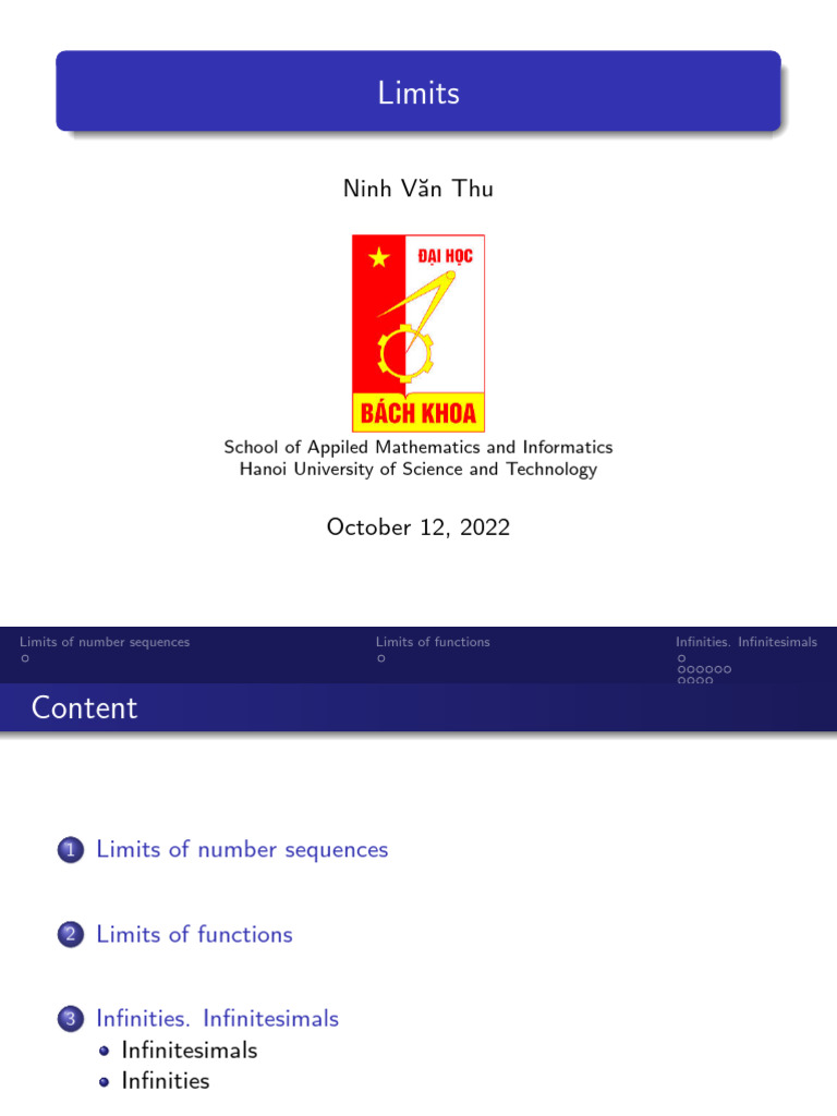 3 Infinities Infinitesimals Continuousfunctions | PDF | Infinity | Analysis