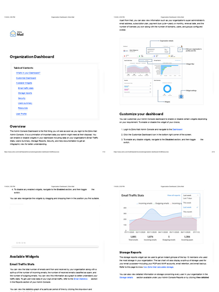 1 - Organization Dashboard | PDF | Software | Computing
