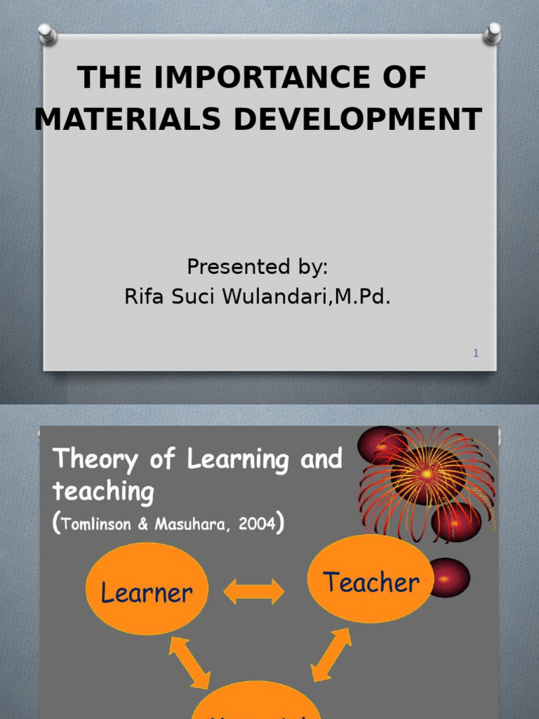 The Importance of Matdev | PDF | Learning | Teachers