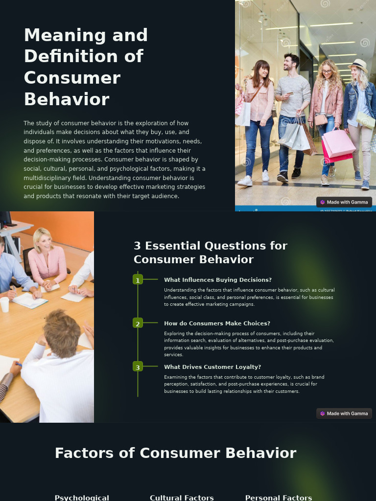 Meaning-and-Definition-of-Consumer-Behavior | PDF | Consumer Behaviour | Behavior