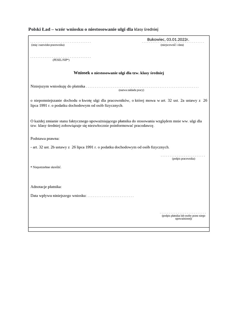 polski_lad__wzor_wniosku_o_niestosowanie_ulgi_dla_klasy_sredniej(2) | PDF
