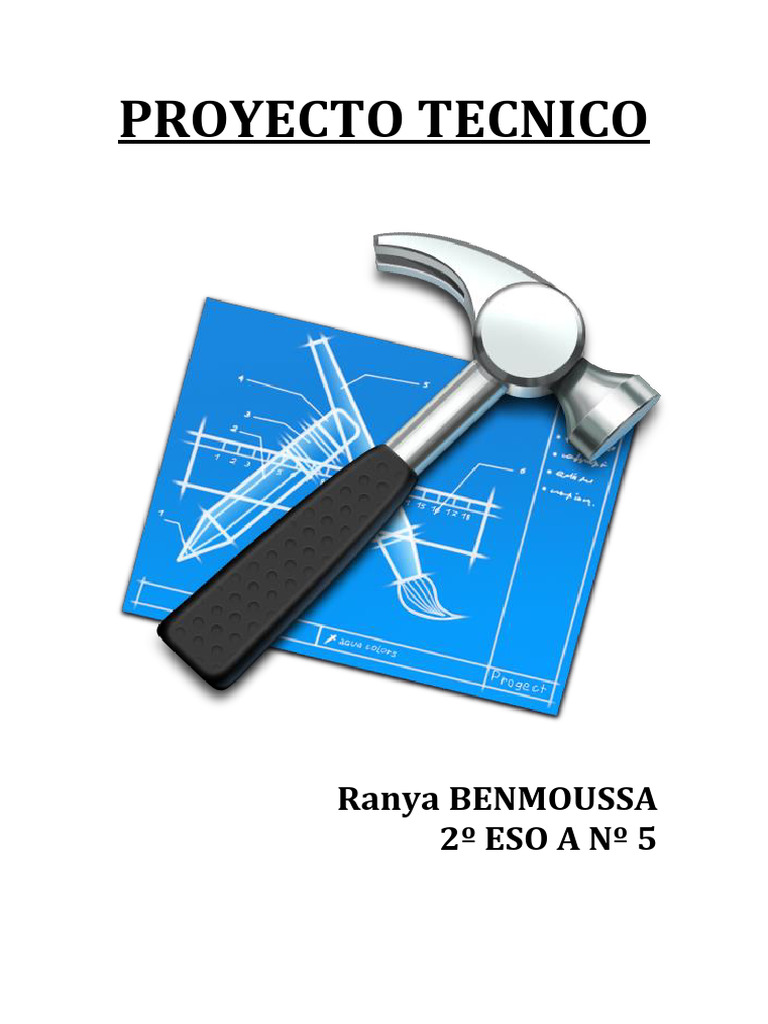 Proyecto Tecnico 2019-2020 | PDF | Adhesivo | Tornillo