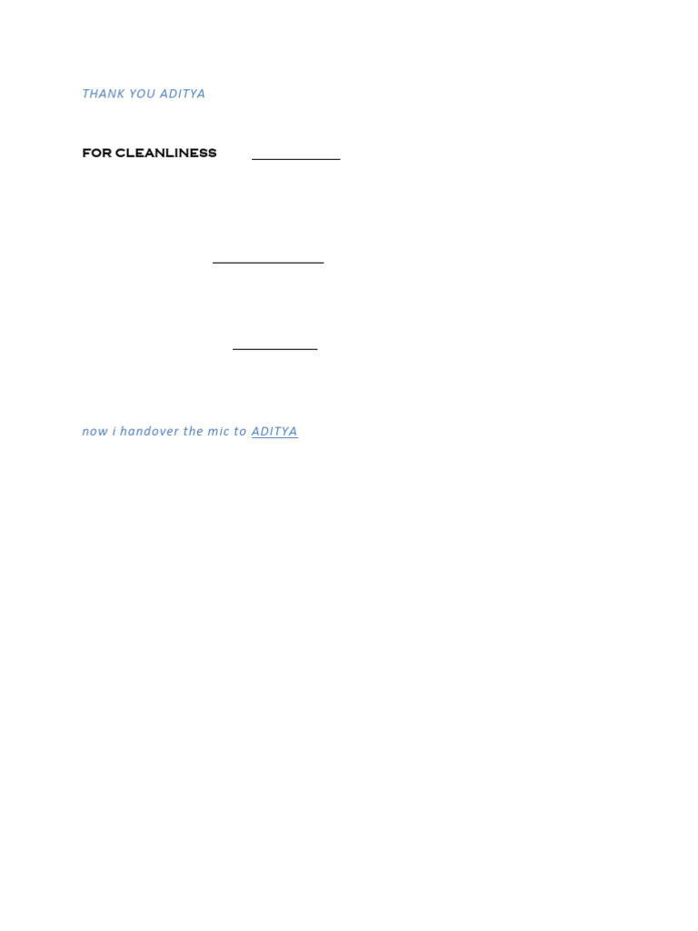 Student Awards for Cleanliness, Discipline, and Punctuality | PDF