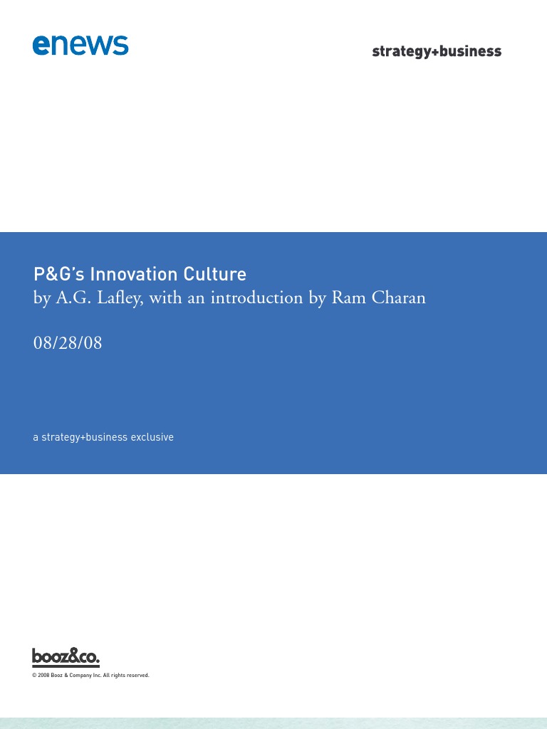 P&G Innovation | PDF | Business | Finance & Money Management