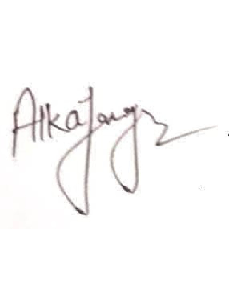 Alka Sign | PDF