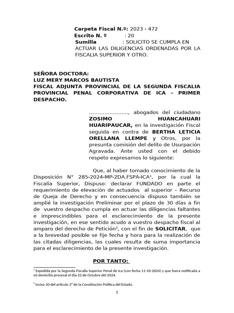 SOLICITO DECLARACION | PDF | Fiscal | Judicaturas